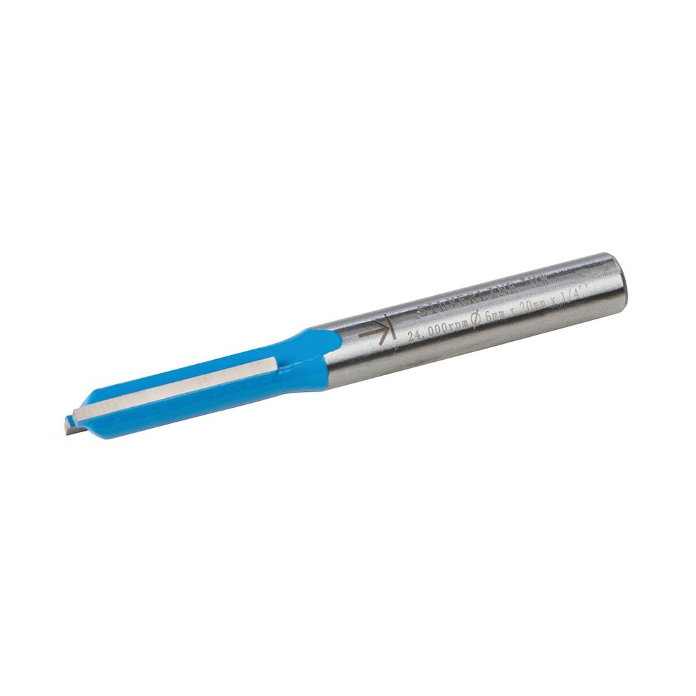 Silverline - 1/4" Straight Metric Cutter - 6 x 20mm - Walmart.com