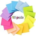(16 Pack) Pop Up Sticky Notes 3x3 in Post Accordion Stickies Super ...