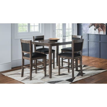 Jofran Tribeca Five Piece Counter Height 48" Contemporary Dining Set ...