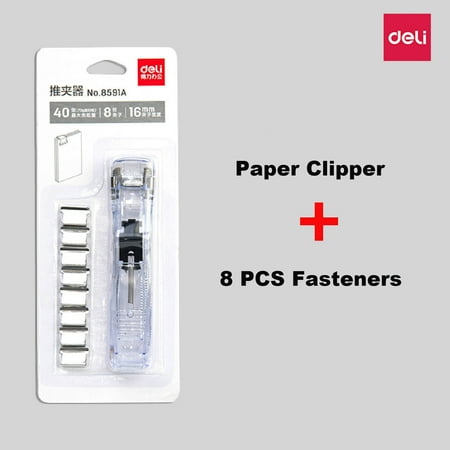 Effective Office Push-pull Folder Metal Supplement Folder deli 8591 ...