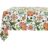 Design Imports Spring Plaid Tablecloth 70" Round, Seats 4-6 - Walmart.com