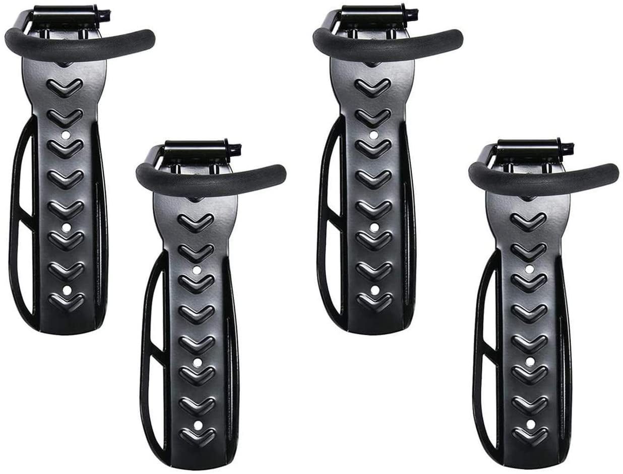 4 Pieces Wall Mounted Bike Rack, Bike Racks, Bike Wall Racks with ...