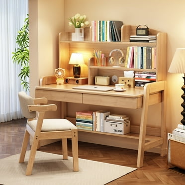 Guidecraft Kids' Height Adjustable Media Desk and Chair Set - Navy ...