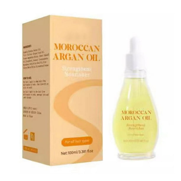 Aceite de argán marroquí hidratante para el cuidado del cabello 100 ml | Bodega Aurrera en línea