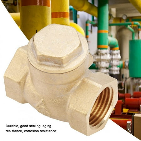 One Way Check Valve, Water Pump Check Valve Brass For Water For ...