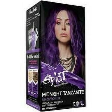 SPLAT Temporary Midnight Ruby Hair Dye, Semi-Permanent Red Hair Color ...