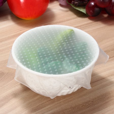 Reusable Silicone Food Storage Wrapper Containers Food Fresh Keeping ...