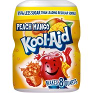 Kool-Aid Unsweetened Peach Mango Artificially Flavored Powdered Soft ...
