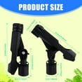 360 Degree Rotating Track Mounted Fishing Rod Holder Fishing Rod Holder ...