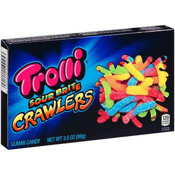 Trolli Sour Brite Crawlers Theater Box - 3.5 oz - Walmart.com