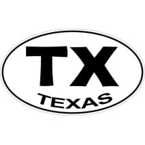 Texas Shaped Texas Flag 3M Reflective sticker| Bumper TX car Texan ...