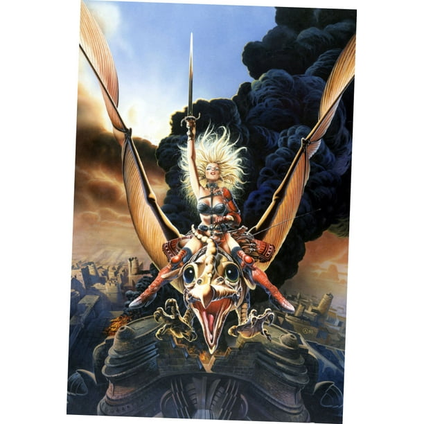 Heavy Metal Taarna Movie Poster Art Poster 24x36 Unframed, Age: Adults ...