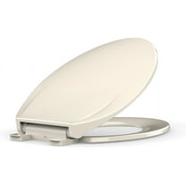 Hetoy 19-Inch Round Toilet Seat, Slow-Close Toilet Seat, Easy to Clean ...