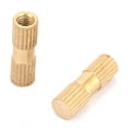 clearance M4 Blind Hole Single Pass Brass Insert Embedded Knurled Nut ... clearance M4 Blind Hole Single Pass Brass Insert Embedded Knurled Nut ...