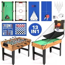 Walmart 4-in-1 Combo Multi Game Table with Accessories - Air Hockey ...