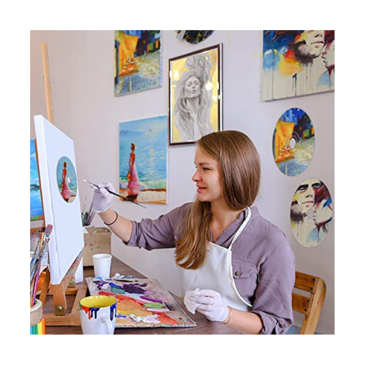 Click here for Unbranded Clear Cds For Painting Blank Cds For Dec... prices