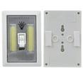 2 PCS COB LED Night Light, Cordless Wall Switch, Wireless Battery ...