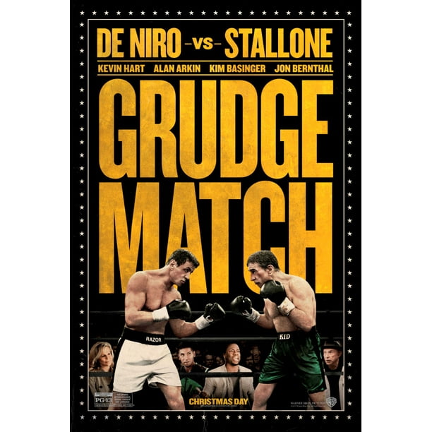Grudge Match Movie Poster 24Inx36In Poster 24x36 Multi-Color Square ...