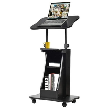 Pyle Foldable Tabletop Lectern Stand for Classrooms, Presentations ...