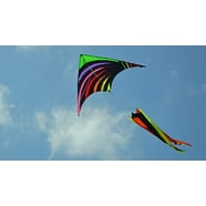Fish Swim In Sky Delta Kite with Flying Line and Handle (Orange ...