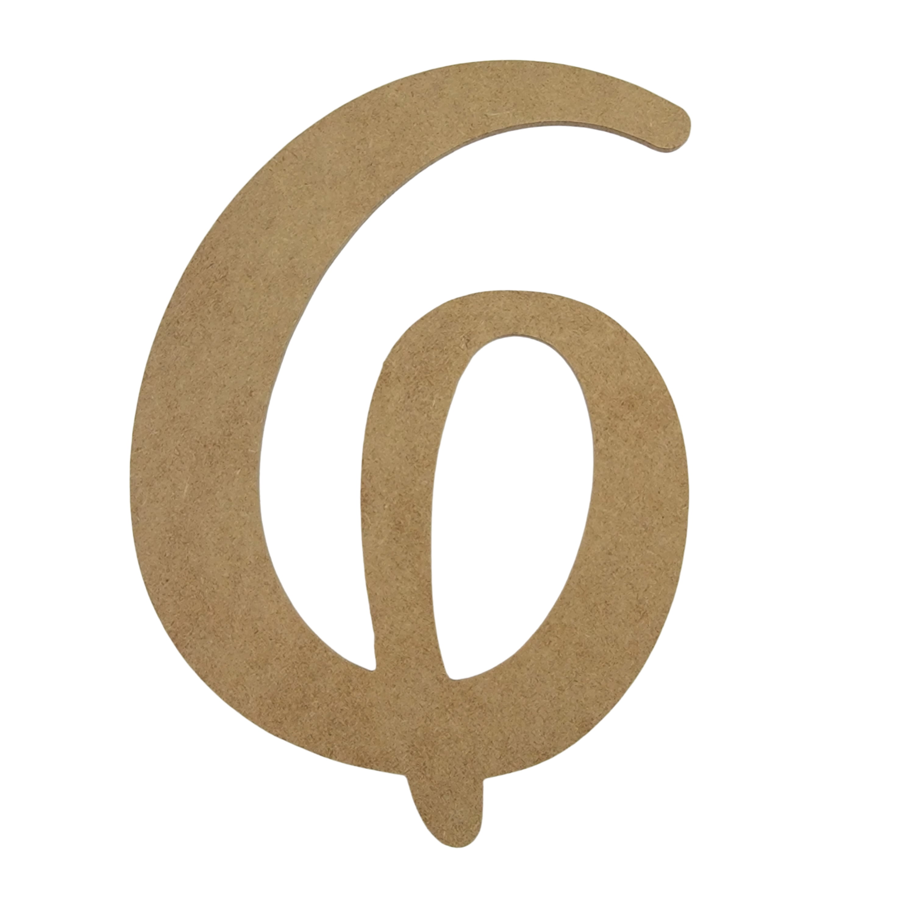 Wooden Letter Unfinished, Beloved Teacher Font, Craft Cutout - Walmart.com