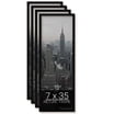 15x25 Black Picture Frame for Puzzles Posters Photos or Artwork, Set of ...
