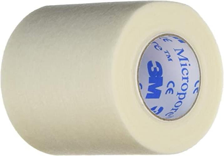 Cinta Micropore 3M Quirúrgica 3 70Mm x 9.1 M Blanca 4 Piezas 3M 70Mm x ...