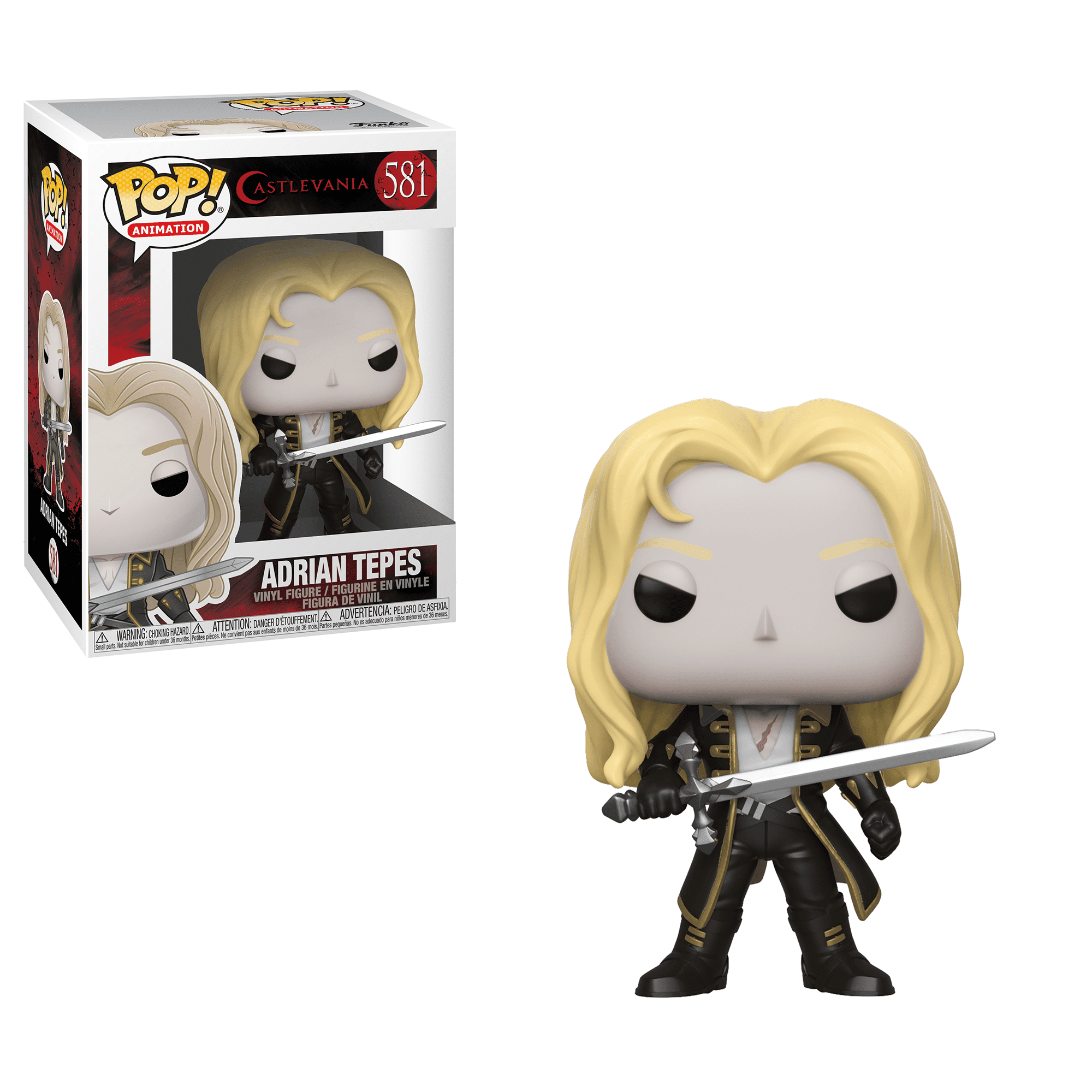 Funko POP! Animation: Castlevania - Adrian Tepes - Walmart.com