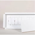 "Aria Vent Drywall Pro Collection Duct Air Return, Satin White (10"" x ...
