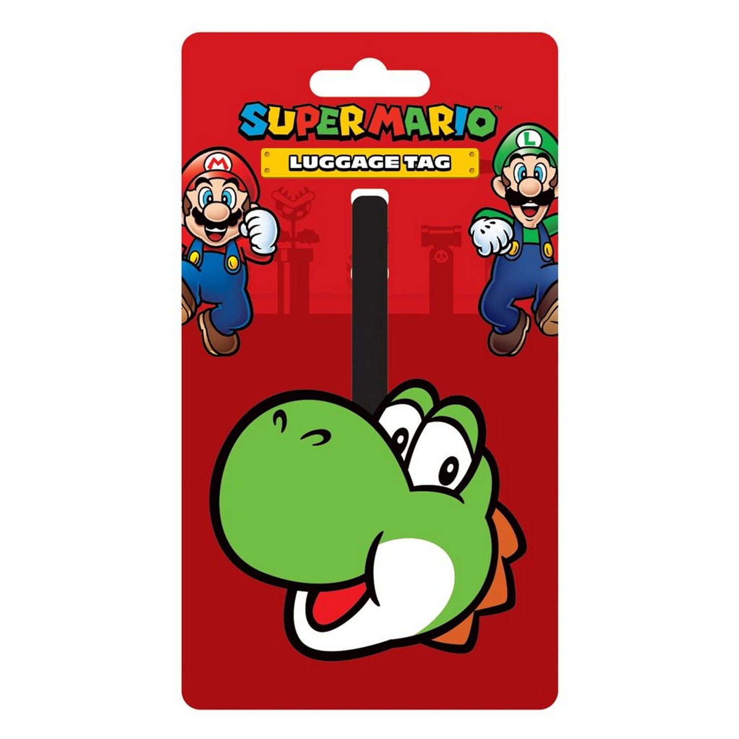 Click here for Super Mario Bros. Super Mario Face Yoshi Luggage T... prices