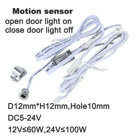 Touch sensor switch Hand Sweep Switch 5A 12V-24V IR Motion Sensor Hand ...
