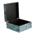 Free Shipping! DecMode Handmade Blue Wood Decorative Storage Box with ...