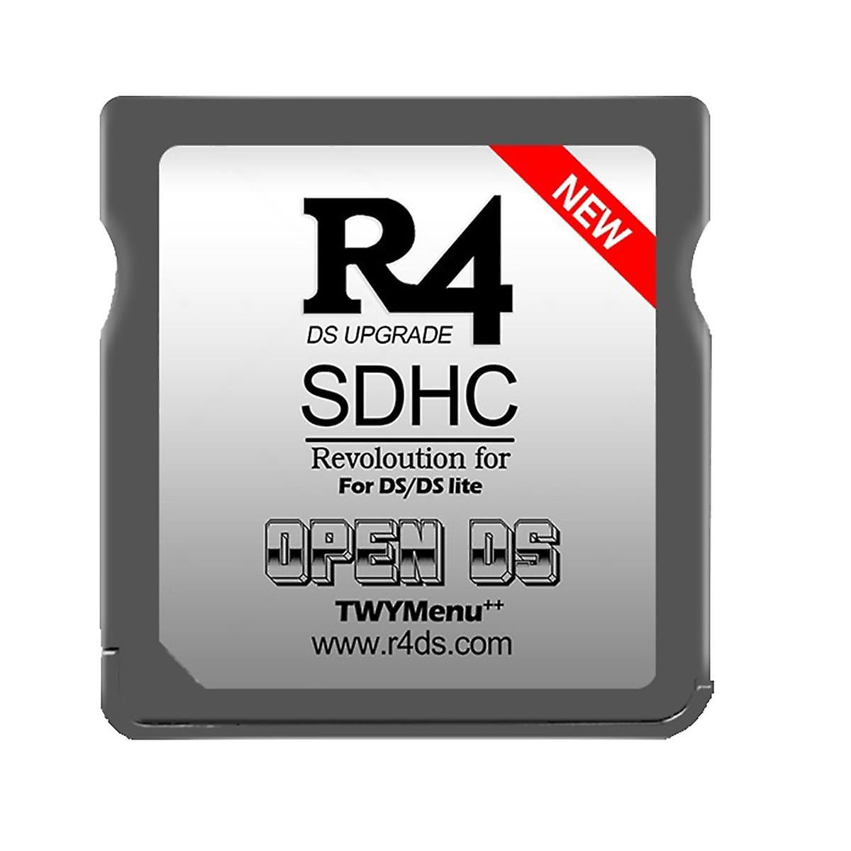 Tarjeta de grabación SDHC R4 Card Nueva OpenDS TWYMenu++ Dual Core para ...