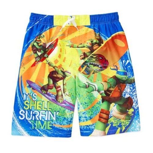 Nickelodeon - Nickelodeon Teenage Mutant Ninja Turtles Swim Trunk Boy ...