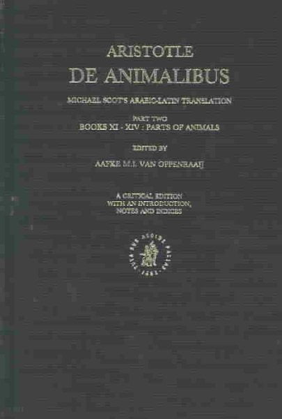 Pre-Owned Aristoteles Semitico-Latinus: de Animalibus. Michael Scot's ...