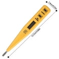 LCD Circuit Tester Pen 12-250V Ranging, Twin Testing Modes, Portable ...
