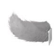 Automotive Tail Decoration, 12 Inch Gray Furry Fandom Tail, Electric ...