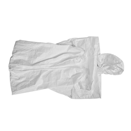 Chemical Protective Clothing Coverall Work Clothes Breathable Hooded ...