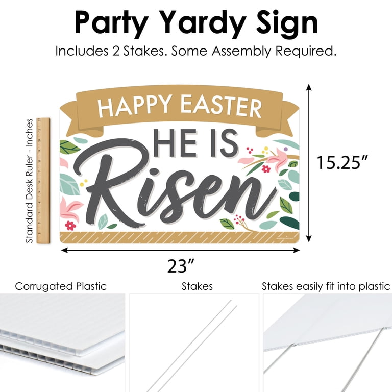 Happy Easter Sign Christian