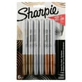 Sharpie Metallic Permanent Markers, Fine Tip, Water-Resistant, AP ...
