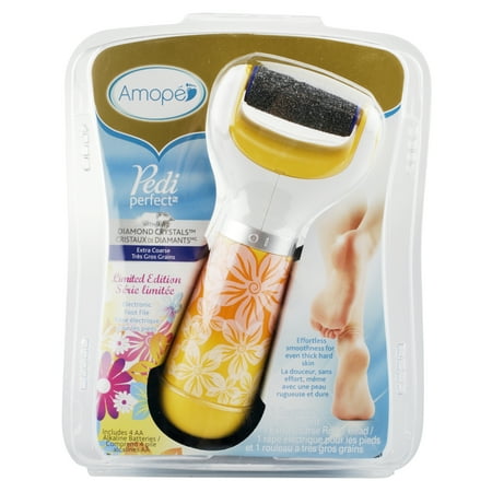 Amope Pedi Perfect Electronic Foot File, Extra Coarse, Limited Edition ...