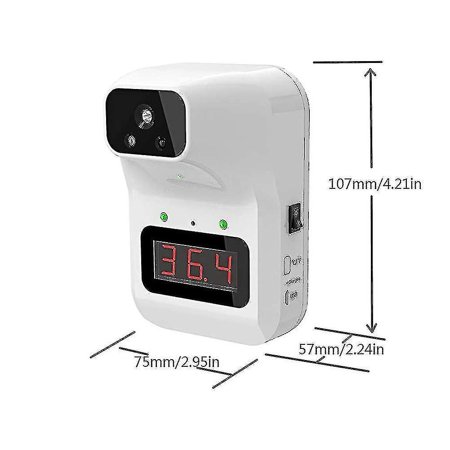 Automatic Digital Thermometer Outdoor Infrared Thermometer Digital Wall ...