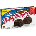 HOSTESS Chocolate Drizzle Baby Bundts, Mini Chocolate Bundt Cakes - 10 ...