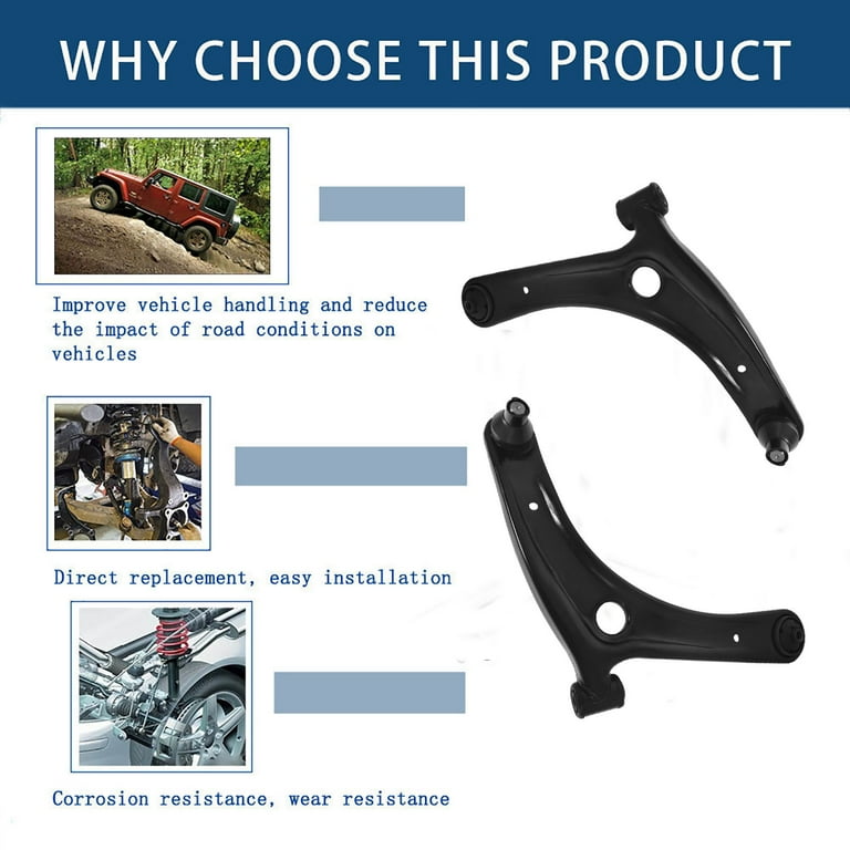 Kia Lower Car & Truck Control Arms, Ball Joints & Assemblies 10-Piece ...