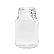 Mainstays Kitchen storage 106OZ Clear Glass Lock Lid Jar - Walmart.com