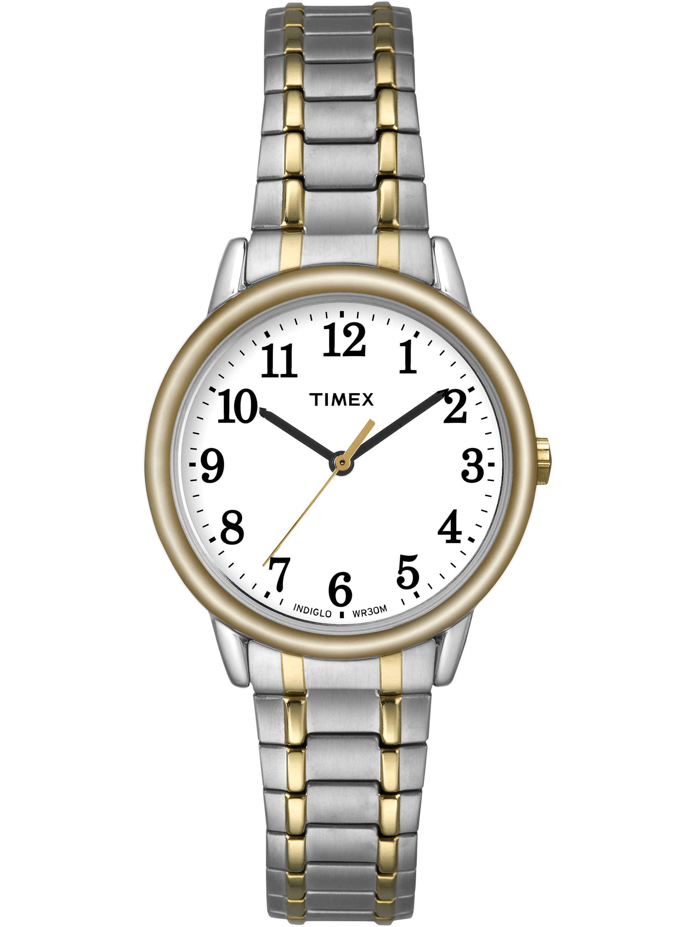 Timex Timex Women s Easy Reader 30mm Two Tone Stainless Steel