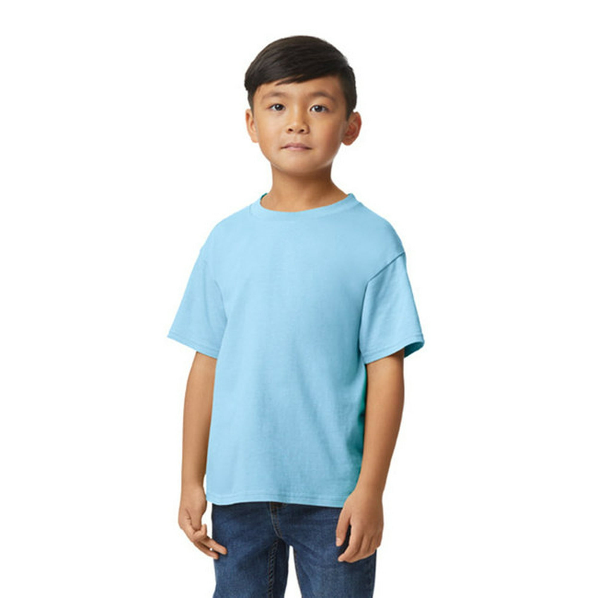 Click here for Gildan G650b Youth Softstyle Midweight T-Shirt - L... prices