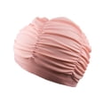 awjaisca Women Cloth Swimming Cap, Breathable Ruffle Solid Color Swim ...