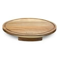 Navaris Corner Countertop Cutting Board - 12.6" x 16.5" Acacia Wood ...