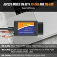 FORScan ELM327 OBD2 USB Adapter for Windows, Diagnostic Coding Tool ...